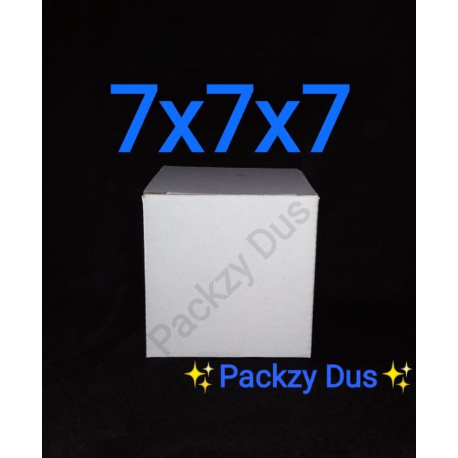 Jual BOX DIECUT UK 7x7x7 | Shopee Indonesia