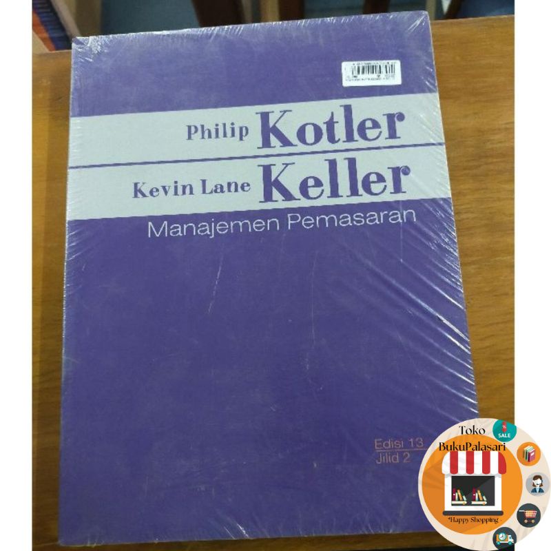 Jual buku manajemen pemasaran 2 ed 13 philip kotler original | Shopee Indonesia
