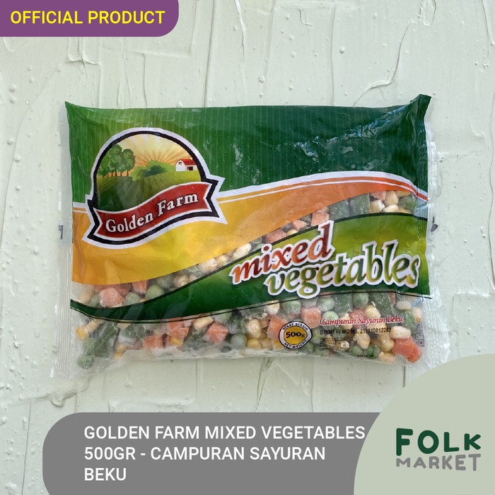 Jual GOLDEN FARM Mixed Vegetables 500gr - Campuran Sayur Beku | Shopee ...