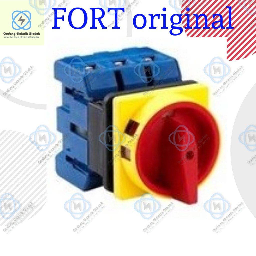 Jual CAM SWITCH ; GS04-100/3P ; 100A ; FORT | Shopee Indonesia