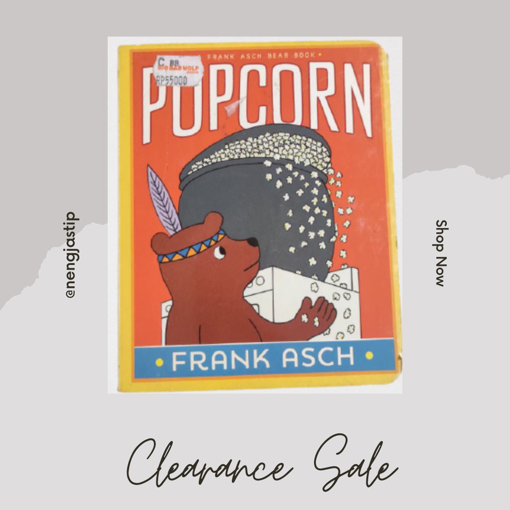Jual Buku Anak Import Popcorn Fransk Asch | Shopee Indonesia