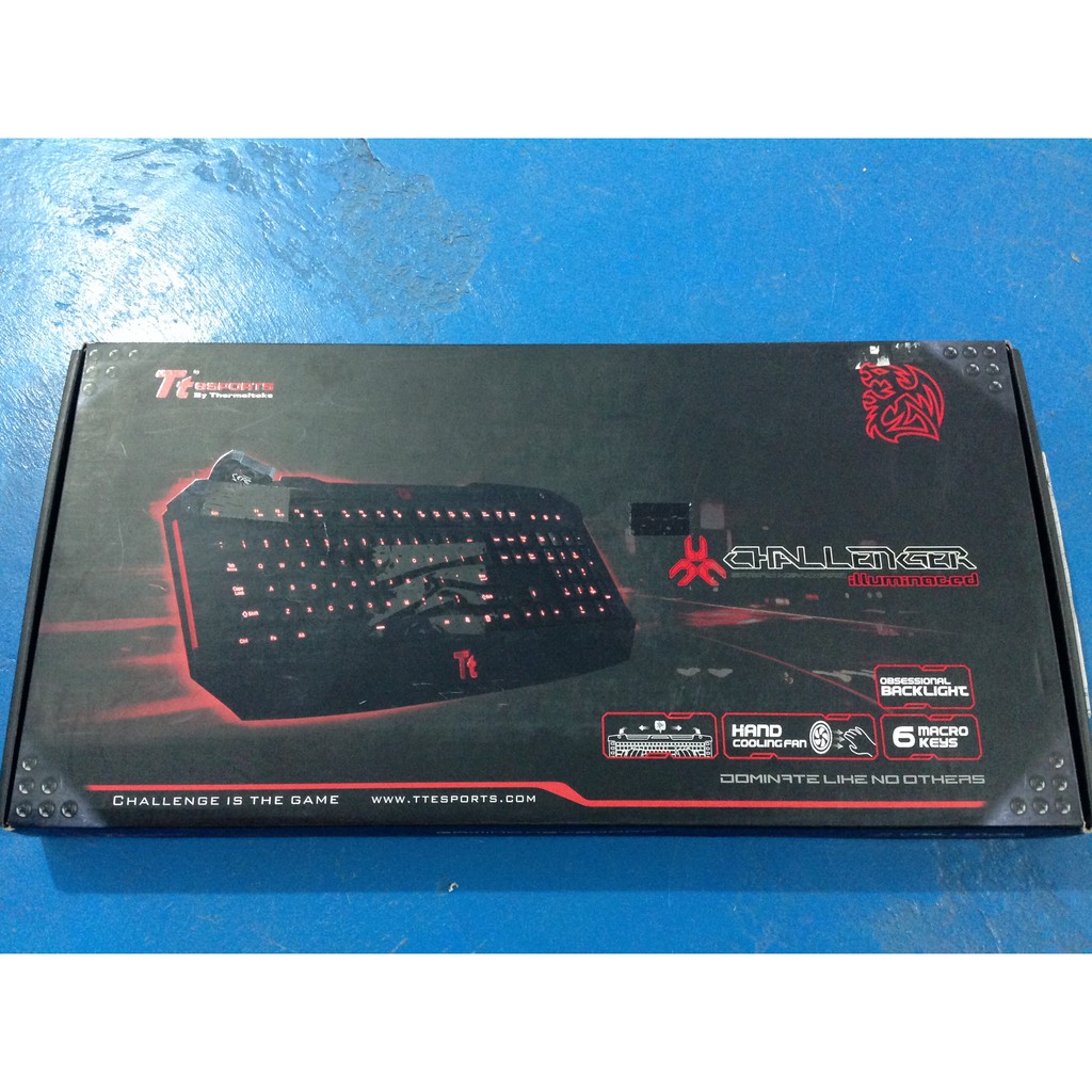 Jual KEYBOARD GAMING THERMALTAKE CHALLENGER | Shopee Indonesia