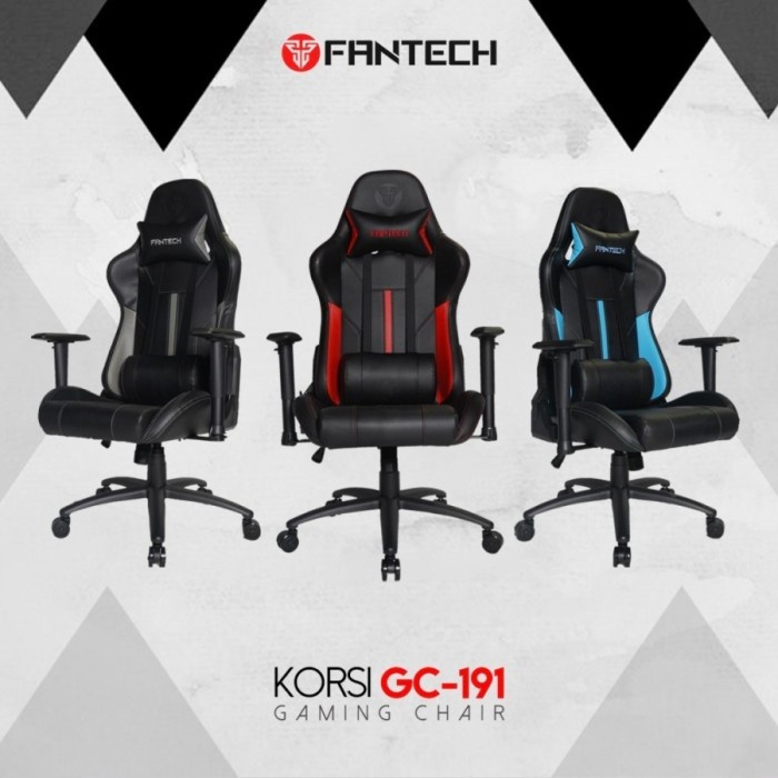 Jual Fantech Kursi GC191 / GC-191 Gaming Chair / Kursi Gaming | Shopee ...