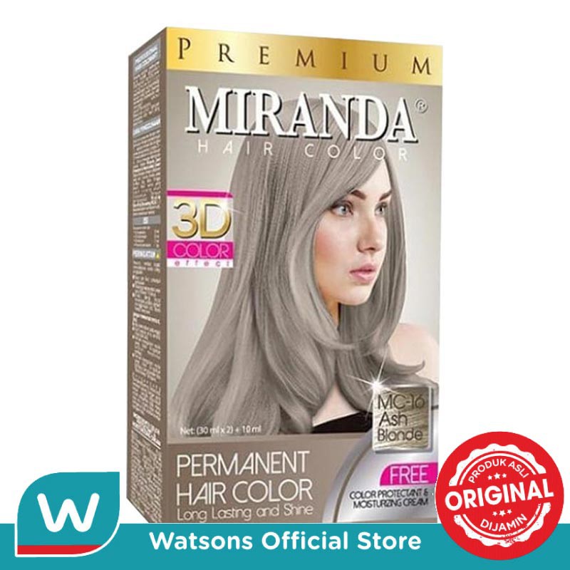 Jual Miranda Hair Color Ash Grey 30ml | Shopee Indonesia