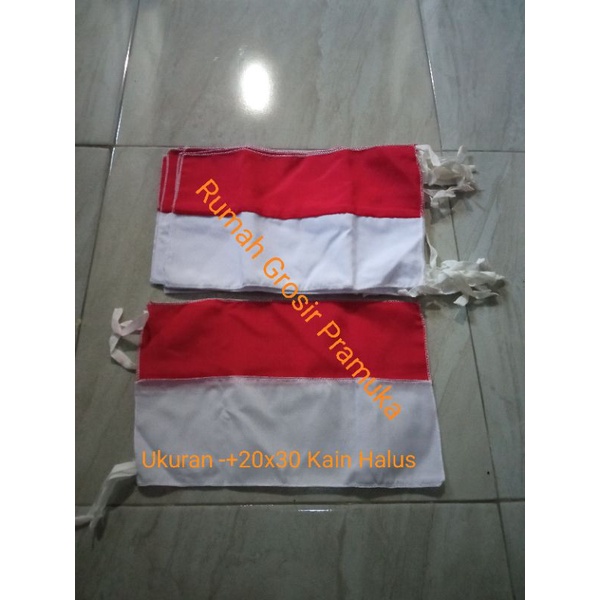Jual Bendera Mobil Merah Putih Kain Halus Bijian | Shopee Indonesia