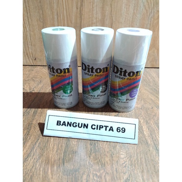 Jual cat semprot diton 300cc/ spray paint/cat semprot interior exterior ...
