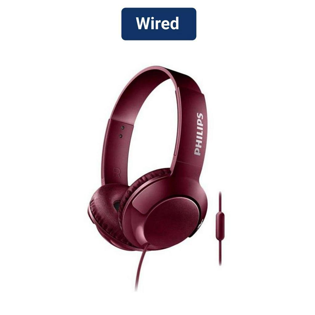 Jual Philips SHL 3075 Headphone Bass Plus with Mic | Shopee Indonesia