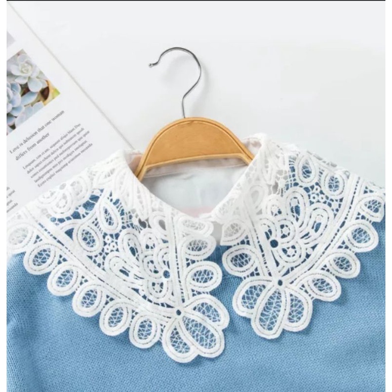 Jual KERAH MODEL PALSU//SYAL LEHER - O BONEKA//KERAH PALSU WANITA ...