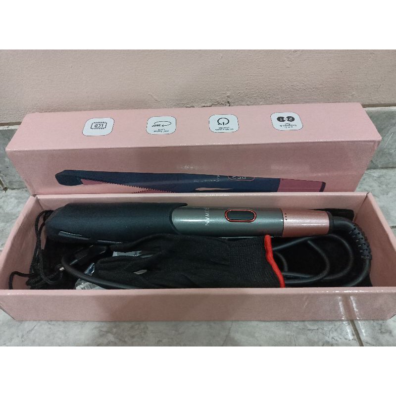 Jual NVMEE CURL WAVES CATOK 2in1 ORIGINAL/CATOKAN RAMBUT CURLY LURUS ...