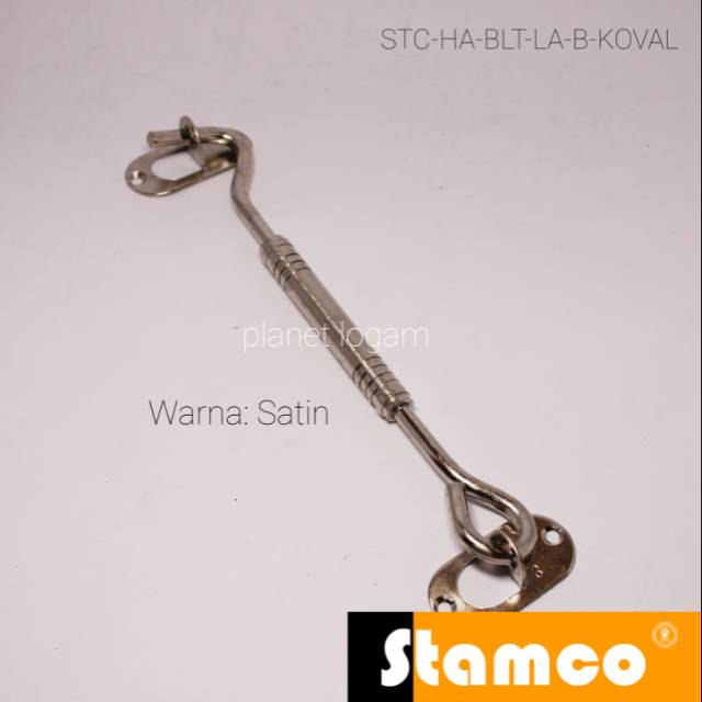 Jual Hak Angin Kait Jendela Bulat Lis A Besar Kaki Oval Uk. 8" STAMCO ...