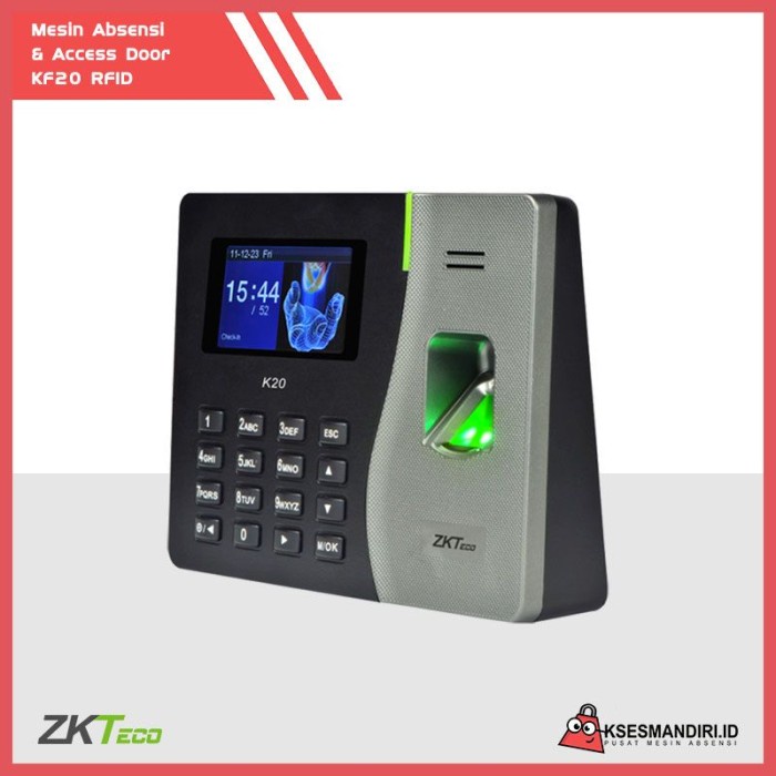 Jual MESIN ABSENSI FINGERPRINT ACCESS DOOR ZKTECO K20 RFID | Shopee Indonesia