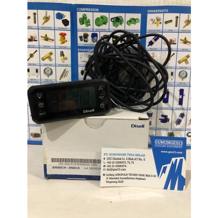 Jual DIGITAL THERMOSTAT DIXELL XR60CH 230V + PROBE NTC DIXELL | Shopee ...