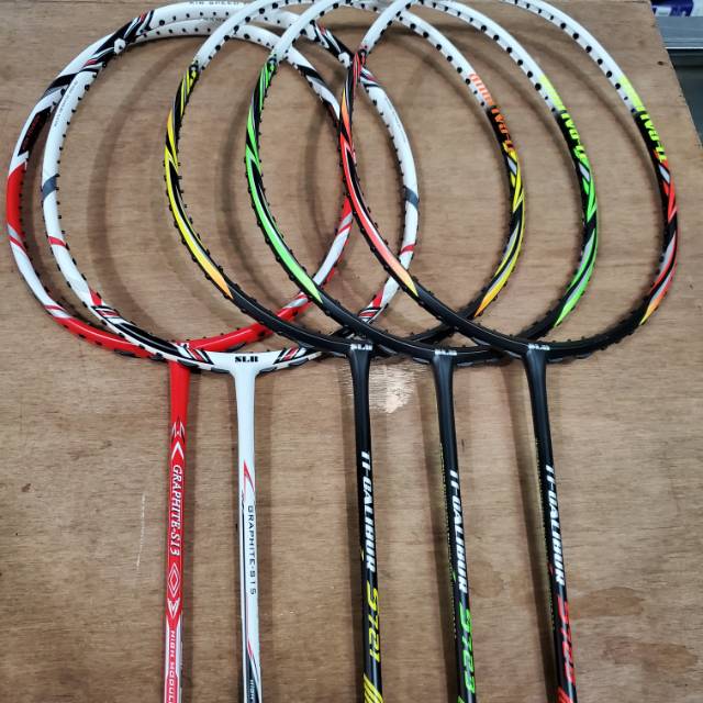 Jual Raket Badminton SLR Graphite TI Calibur Original | Shopee Indonesia