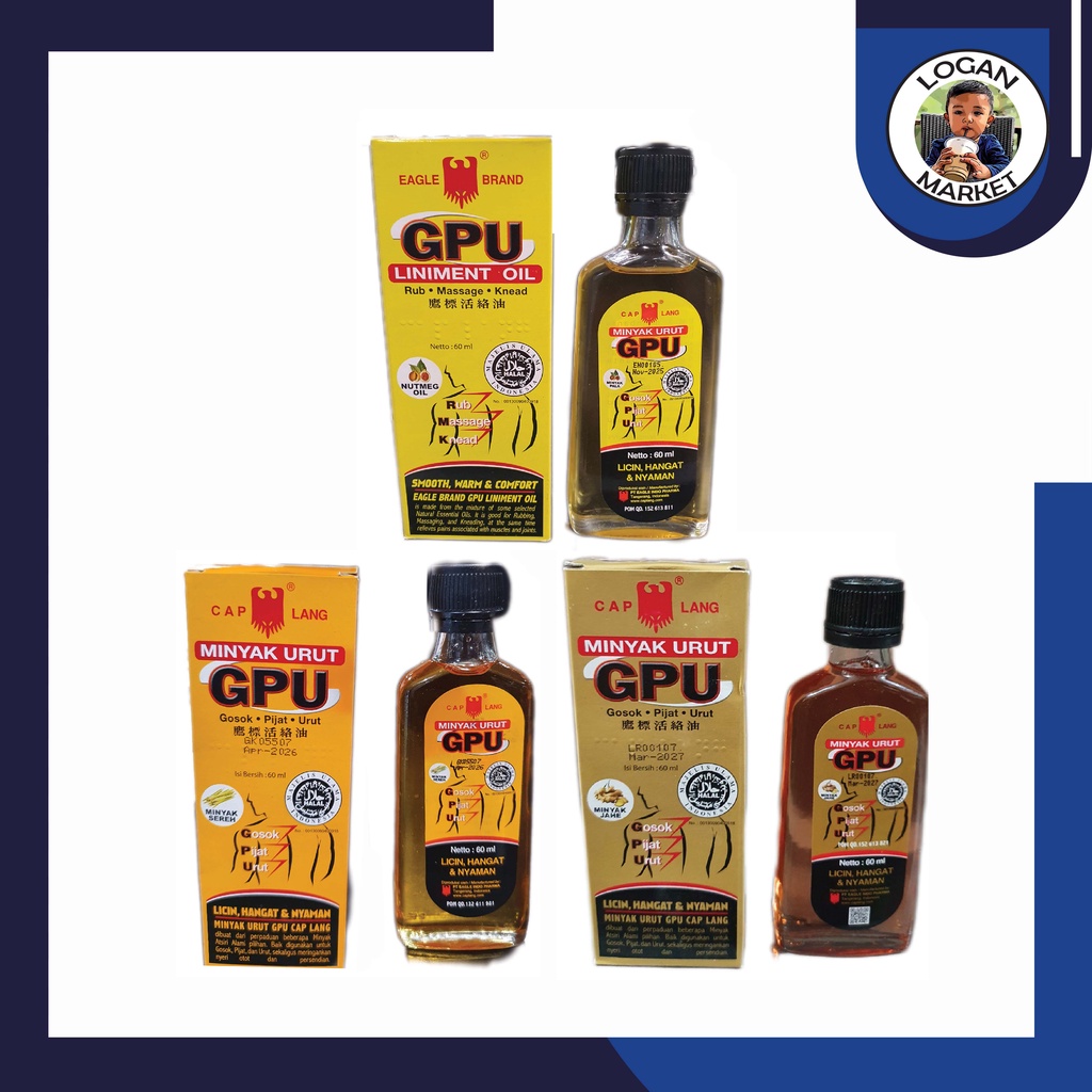 Jual GPU Minyak Urut Seluruh Varian 30 60 100 ml 30ml 60ml 100ml ...