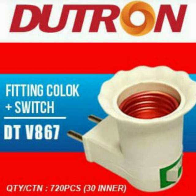 Jual Fiting colok on off / fiting colok saklar e27 / fiting colok ...