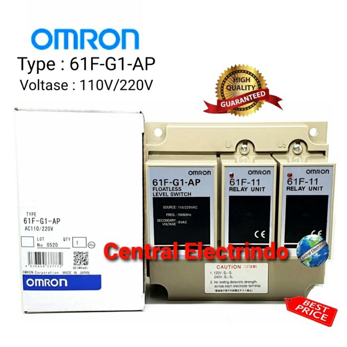 Jual WATER LEVEL CONTROL WLC61 FG1-AP Omron | Shopee Indonesia