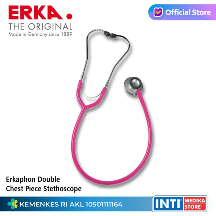 Jual Erka - Stethoscope Erkaphon Double Chest Stetoskop Dewasa Deluxe ...