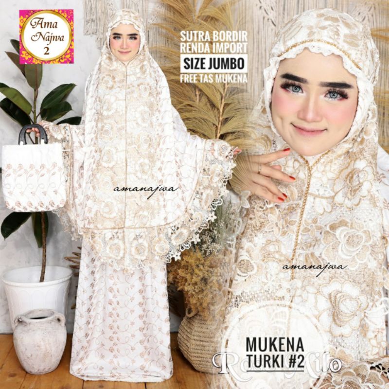 Jual MUKENA TURKI 1//MUKENA TURKI 2 AMA NAJWA | Shopee Indonesia
