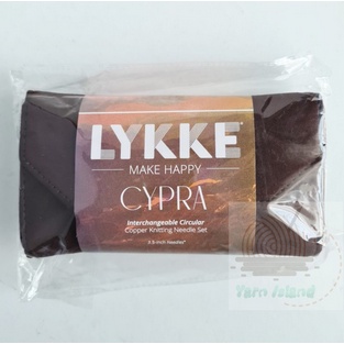 Jual Lykke Cypra copper interchangeable needle set 3.5 inch brown suede | Shopee Indonesia