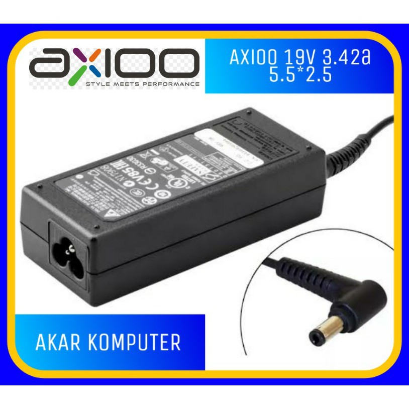 Jual Adaptor / Charger Laptop AXIOO ZYREX (DELTA) 19V - 3.42A Original | Shopee Indonesia