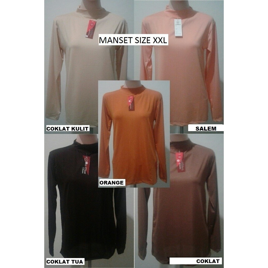Jual Baju Dalaman Daleman Baju Manset Mangset Spandek Inner Iner Baju ...
