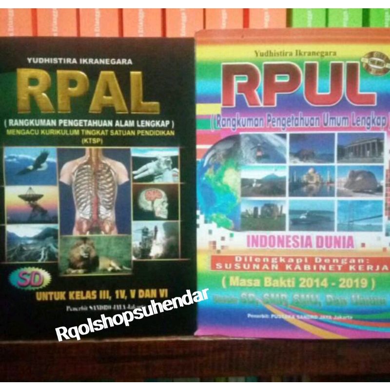 Jual PAKET RPUL & RPAL Rangkuman Pengetahuan Umum & Alam Lengkap ...