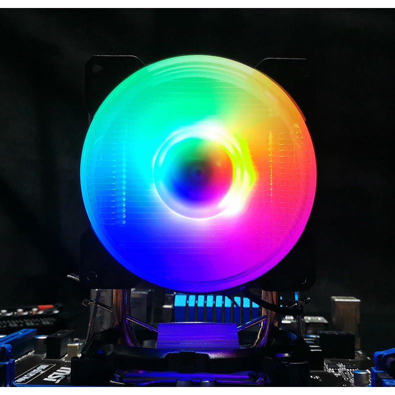 Jual FAN CPU COOLER RGB COOLMOON P2 - INTEL&AMD | Shopee Indonesia