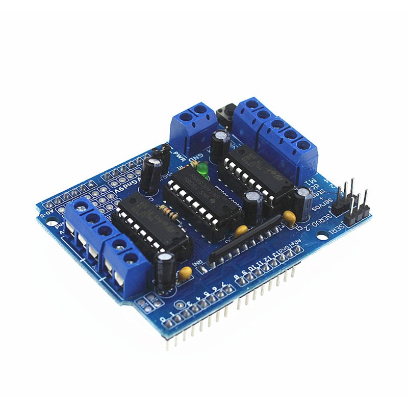 Jual L293 L293D MOTOR DRIVER SHIELD FOR ARDUINO Mega UNO AG08 | Shopee ...