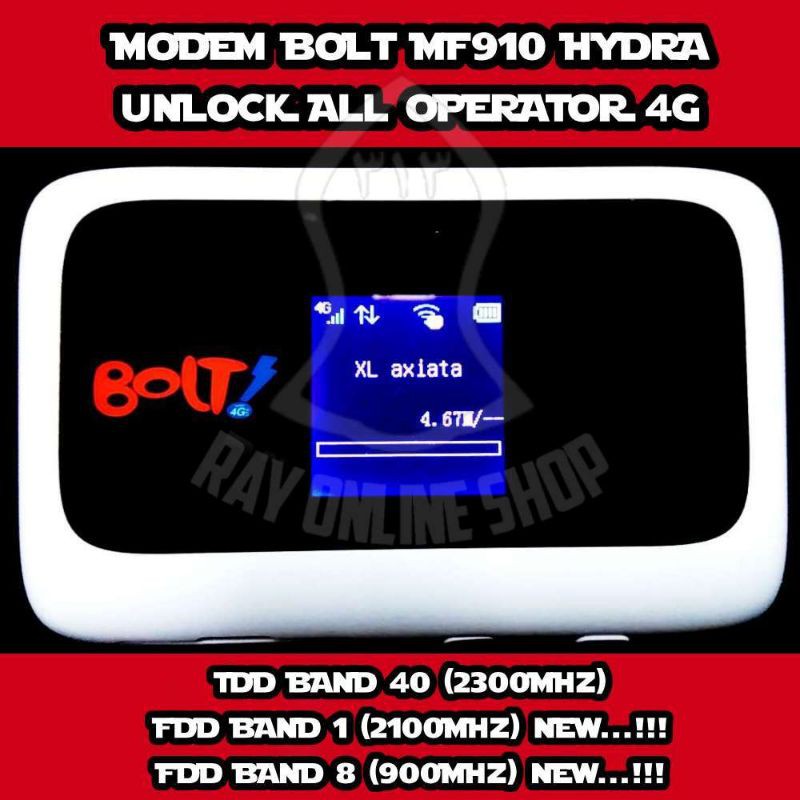 Jual Modem WiFi Bolt MF910 HYDRA | Shopee Indonesia