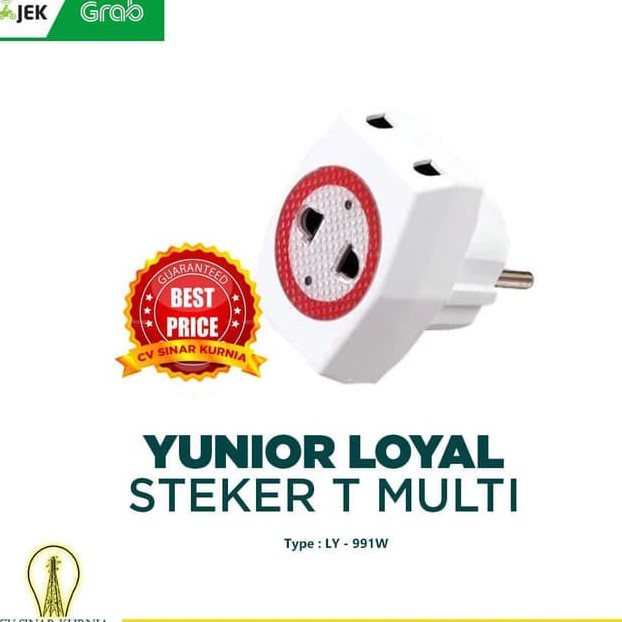 Jual Steker T Merk Loyal 911W Multi Warna | Shopee Indonesia