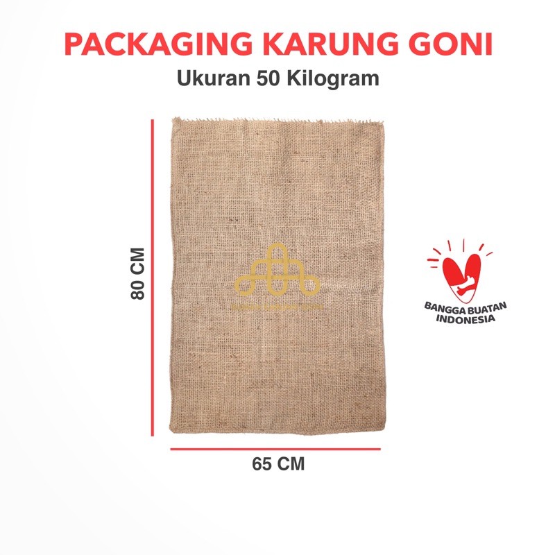 Jual Karung Goni Packaging Kopi Cokelat Cengkeh - Karung Goni Baru ...