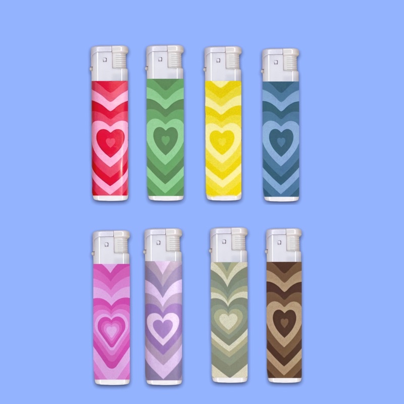 Jual pink lighter LOVE AESTHETIC SERIES (korek api aesthetic) | Shopee ...