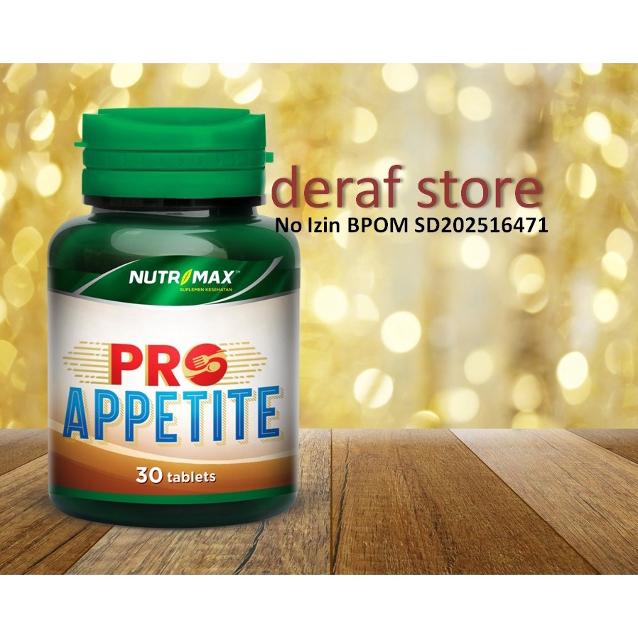 Jual NUTRIMAX PRO APPETITE ISI 30 TABLET | Shopee Indonesia