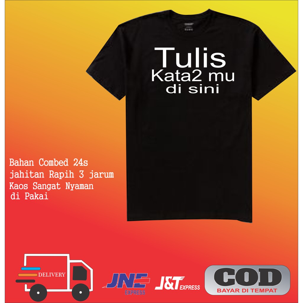 Jual SABON KAOS CUSTUM KAOS SABLON SATUAN | Shopee Indonesia Jual SABON KAOS CUSTUM KAOS SABLON SATUAN | Shopee Indonesia