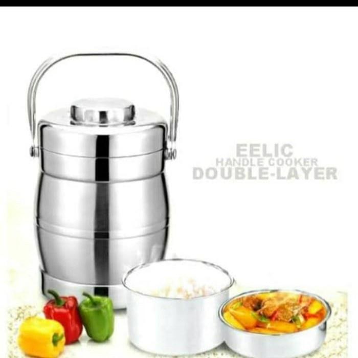 Jual Rantang - Rantang Stainless Steel/Rantang Tunggal 2 Liter/Handpan ...