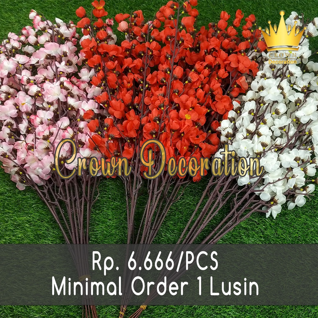 Jual [1 PCS] BUNGA SAKURA SEGAR - DEKORASI/HIAS/BUNGA HIAS/BUNGA ...