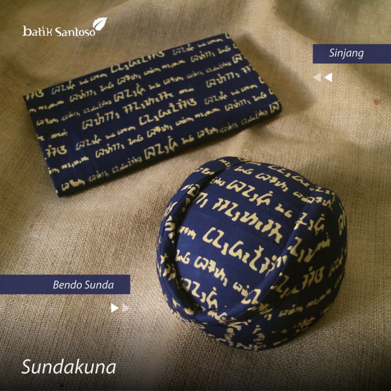 Jual Batik Santoso Sundakuna - Bendo Sunda dan Sinjang Aksara Sunda ...