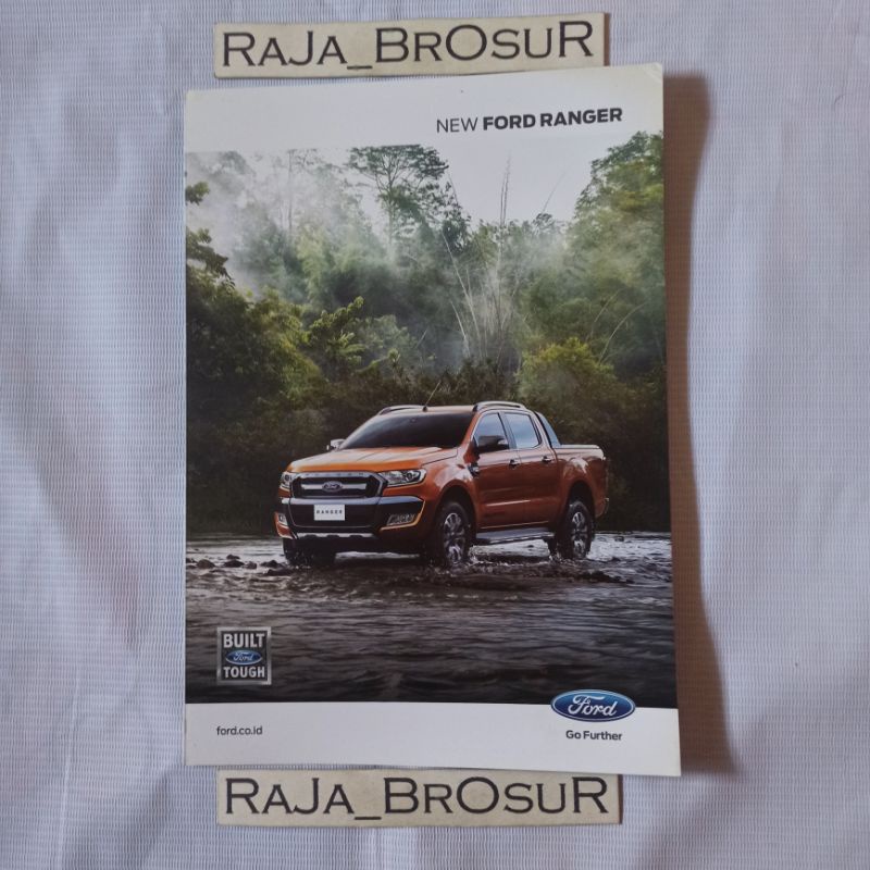 Jual Poster brosur new Ford Ranger double cabin wildtrak 3.2L 4x4AT ...