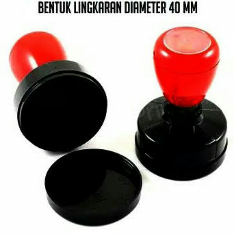 Jual Stempel custom lingkaran diameter 4cm | Shopee Indonesia