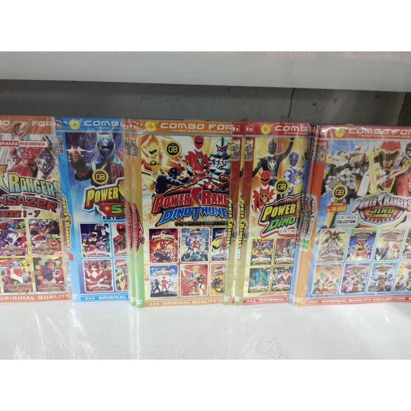 Jual kaset film koleksi POWER RANGER kartun bebas pilih dan silahkan ...