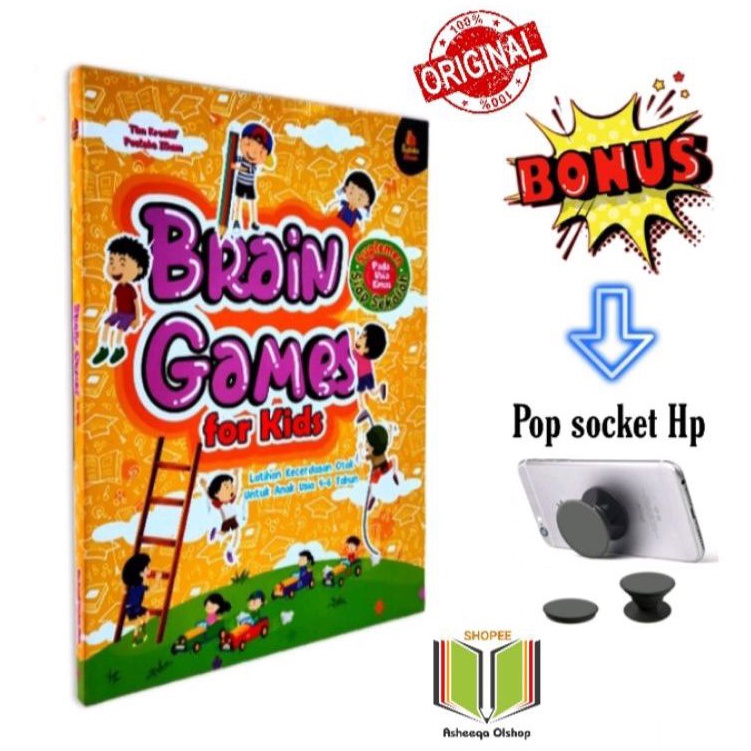 Jual Buku Brain Games For Kids/aktifitas anak/TK Paud | Shopee Indonesia