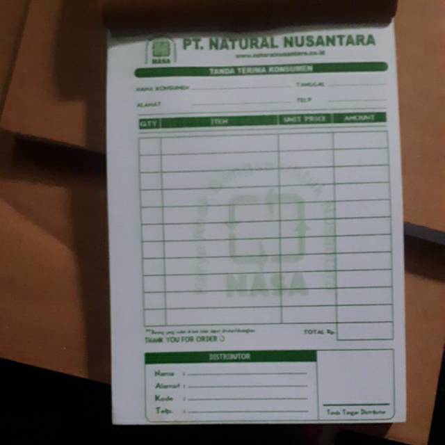 Jual nota belanja nasa | Shopee Indonesia