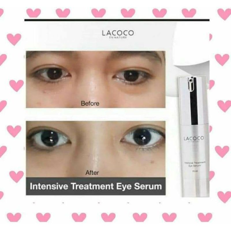 Jual LACOCO EYE CARE EYE SERUM MATA PANDA KERUTAN GARIS HALUS MATA ...