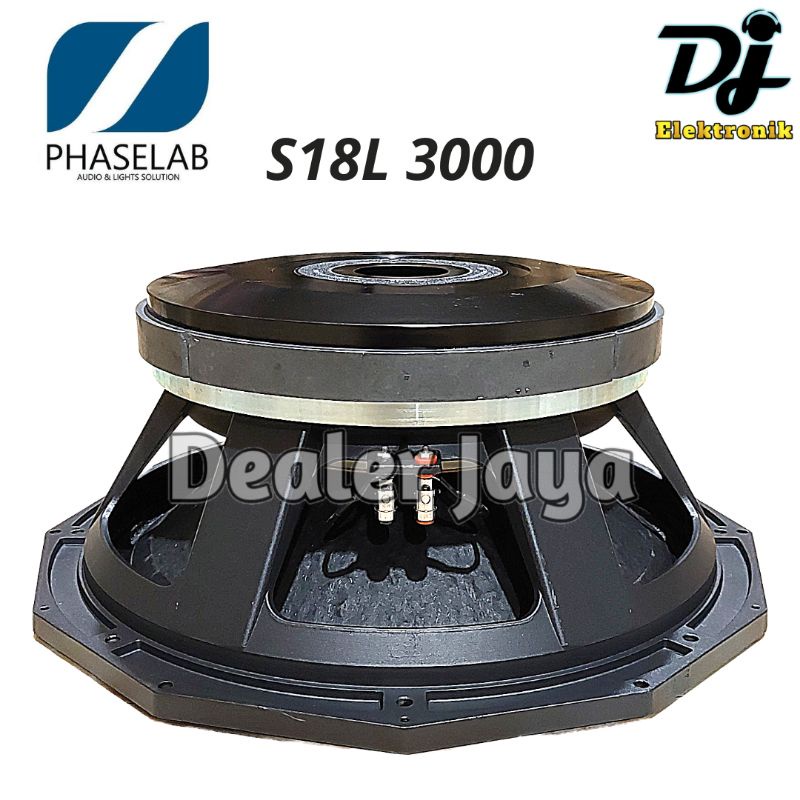 Jual Speaker Komponen Phaselab DR Audio S18L3000 / S18 L 3000 / S18 ...