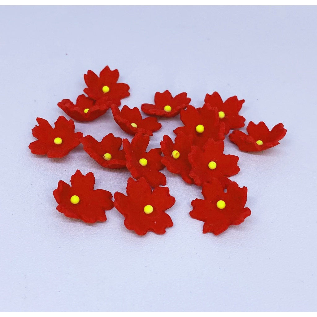 Jual Gumpaste Hiasan Kue Tart Bunga Sakura Mini Shopee Indonesia