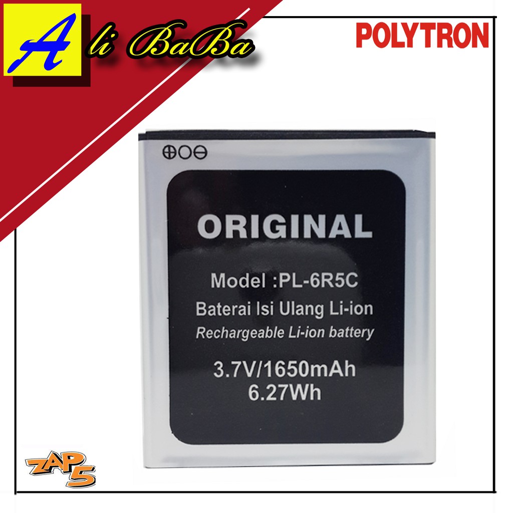 Jual Baterai Handphone Polytron Zap 5 4G450 PL-6R5C Original Batu Batre ...