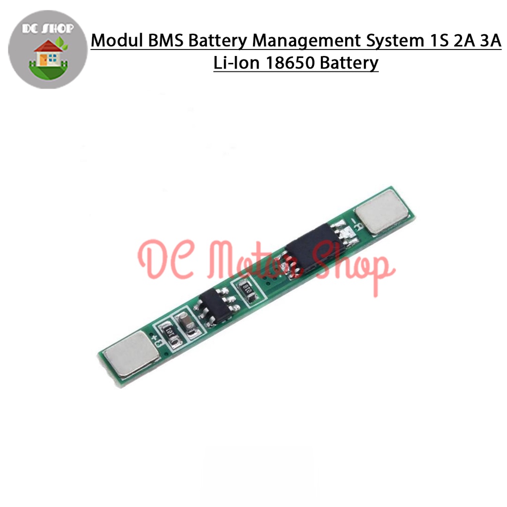 Jual Modul BMS Battery Management System 1S 2A 3A Li-Ion 18650 Battery ...