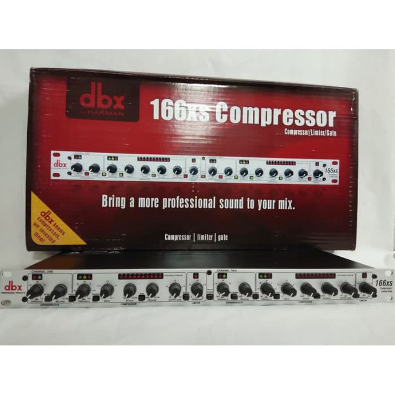Jual compressor /compresor dbx 166xs 166 xs dbx166xs silver | Shopee Indonesia
