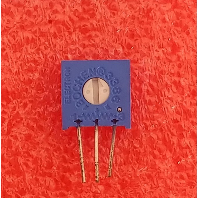 Jual Trimpot VR Variable Resistor Pin Sisi Berdiri 3386 500 ohm ...