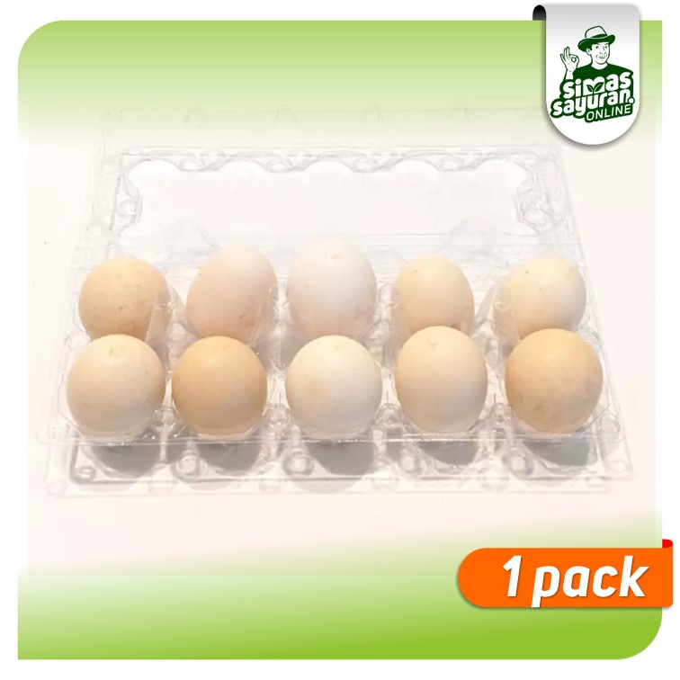 Jual Telur Ayam Kampung 1 pack isi 10 pcs | Shopee Indonesia